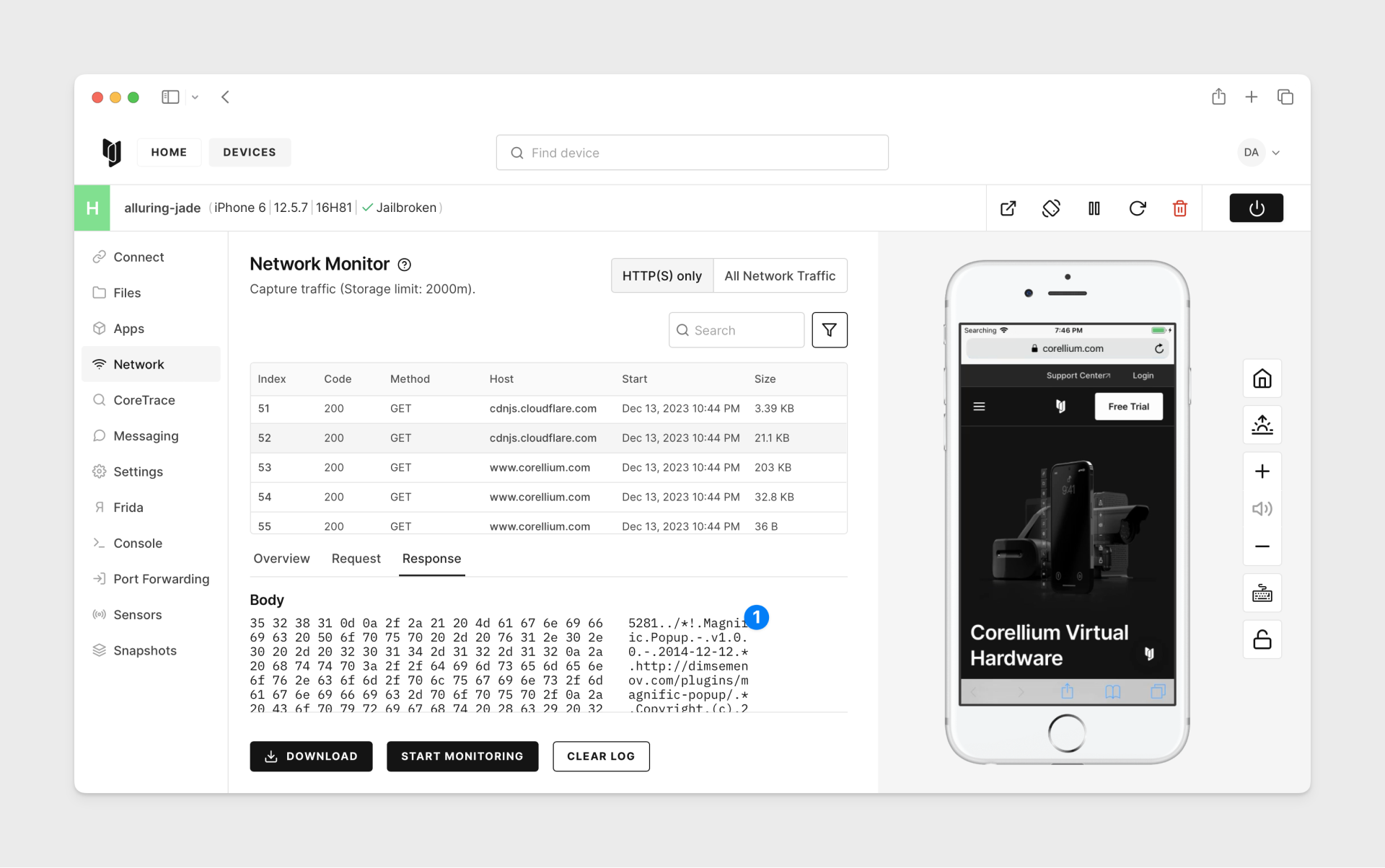 Releases | Corellium Support Center
